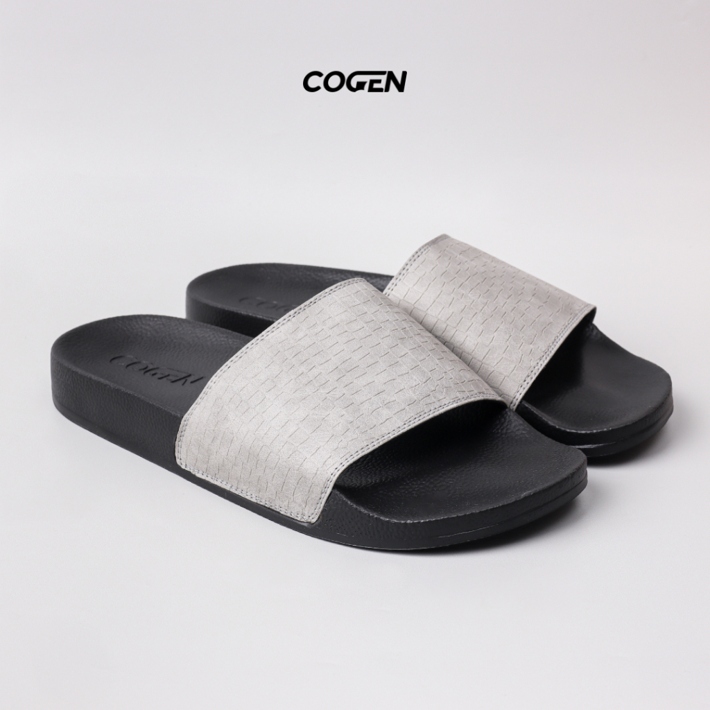 Jual Sendal Pria Cogen Sandal Slop Croco Series | Shopee Indonesia