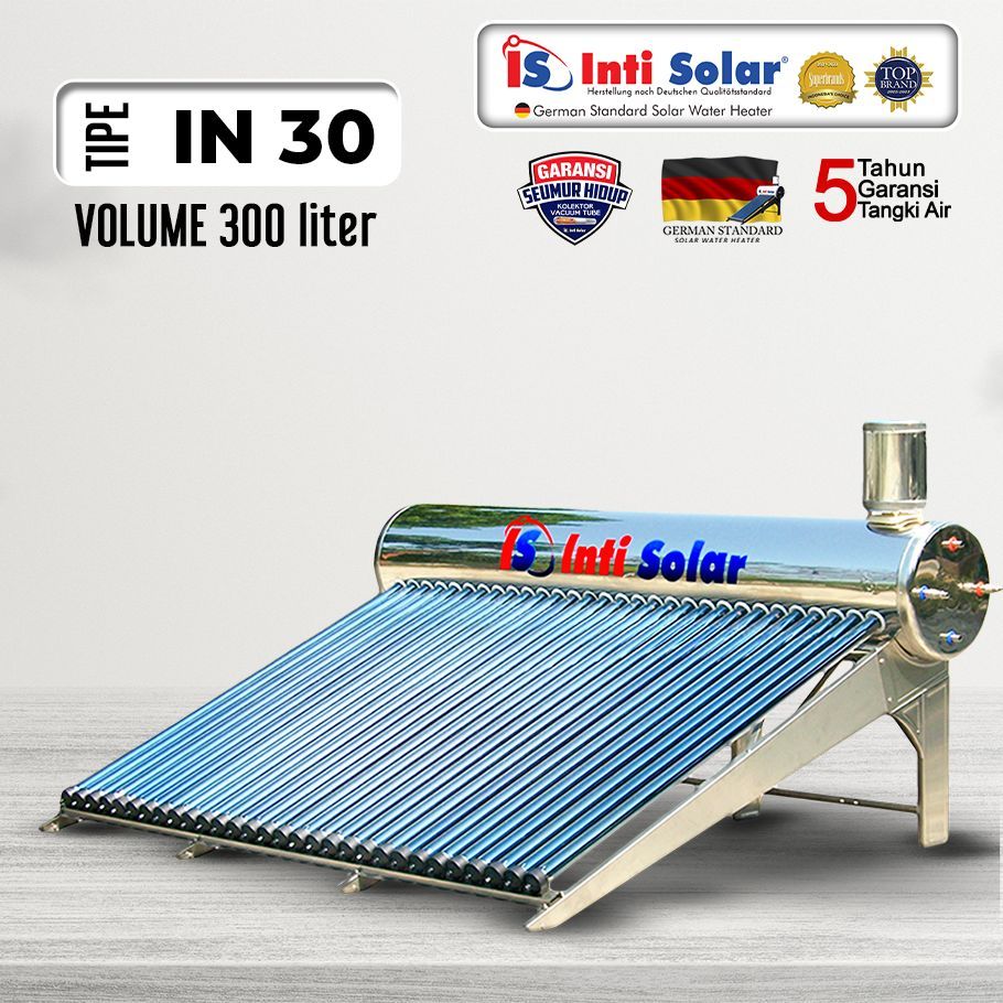 Jual Inti Solar IN 30 / Solar Water Heater Inti Solar / Pemanas Air ...