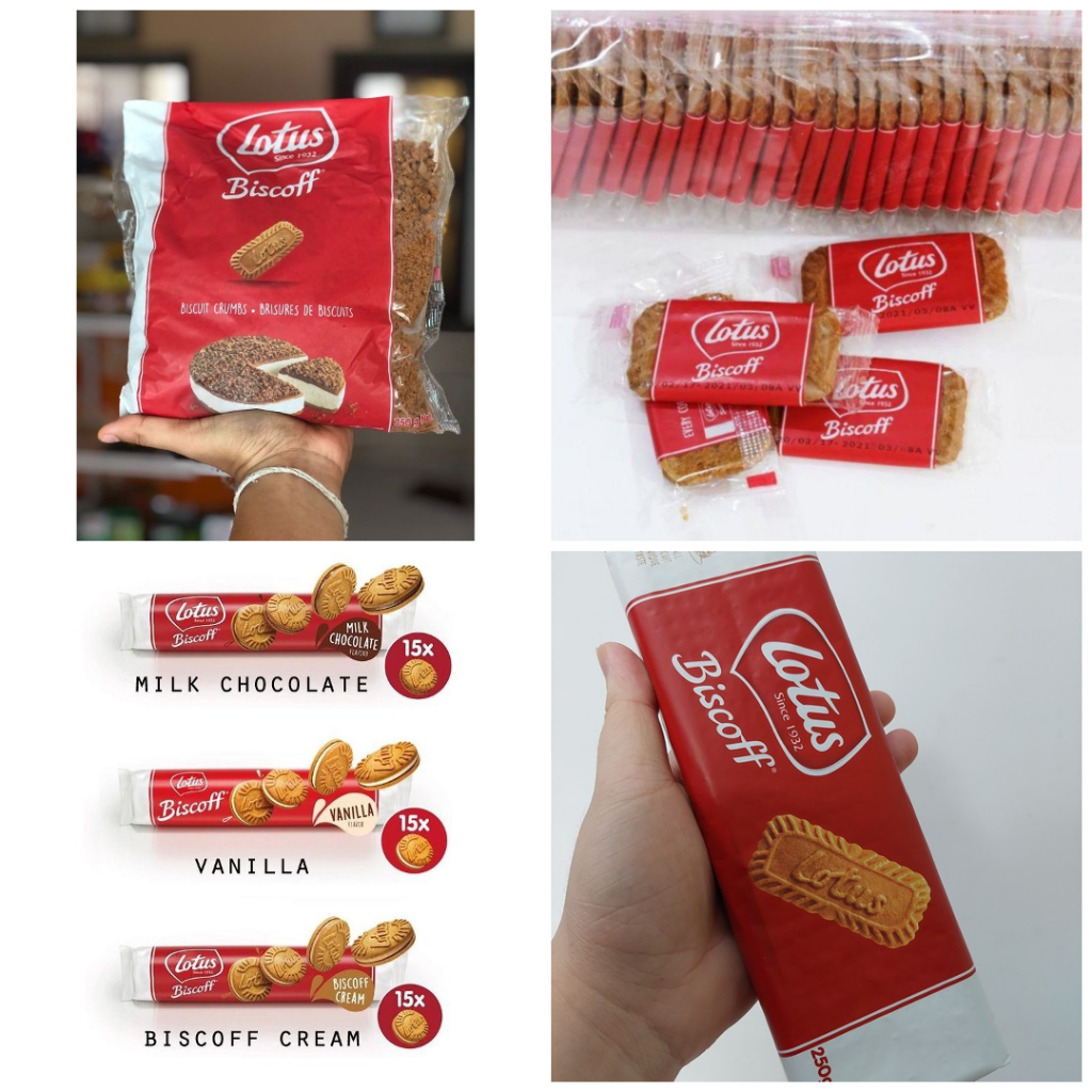 Jual Lotus Biscoff Biscuit Crumbs Remahan Biskuit Milk Chocolate ...