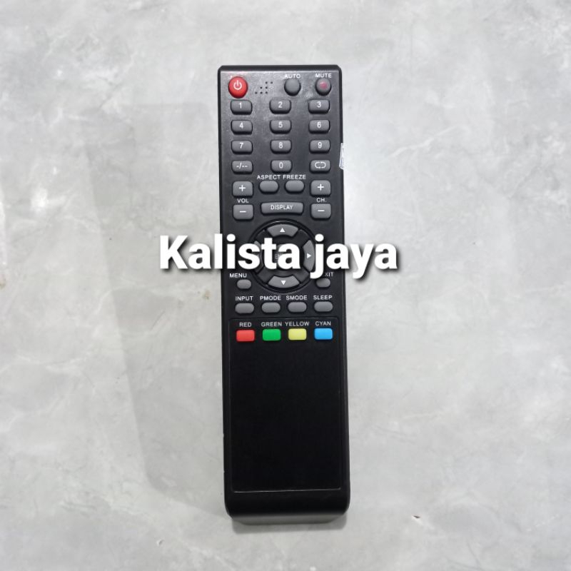Jual REMOTE REMOT TV HISENSE ADVANCE LCD LED TIPE LAMA ORIGINAL ...