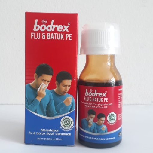 Jual Bodrex Flu Dan Batuk Tidak Berdahak PE Sirup 60 ml | Shopee Indonesia