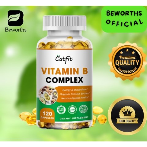 Jual Catfit Vitamin B Senyawa Catfit VB B1 B2 B3 B5 B6 B7 B9 B12 ...