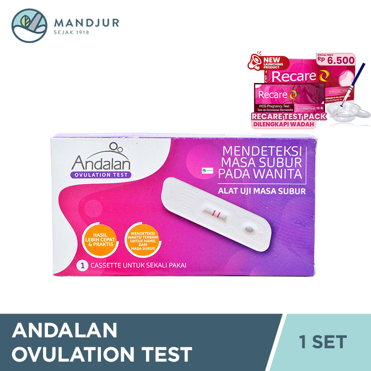Jual Andalan Ovulation Test - Alat Uji Masa Kesuburan Wanita | Shopee ...