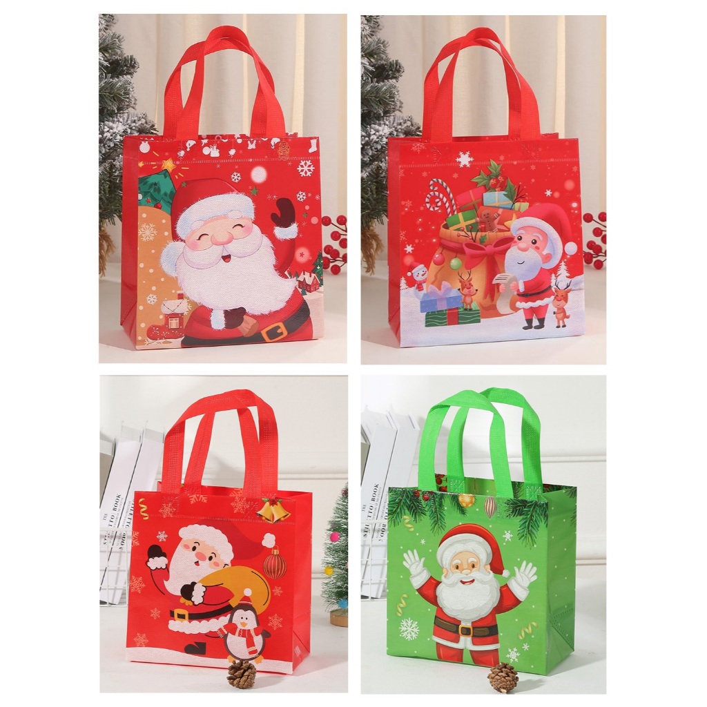 Jual Tas Bingkisan Tas Souvenir Tas Hadiah Goodie Bag Natal Christmas ...