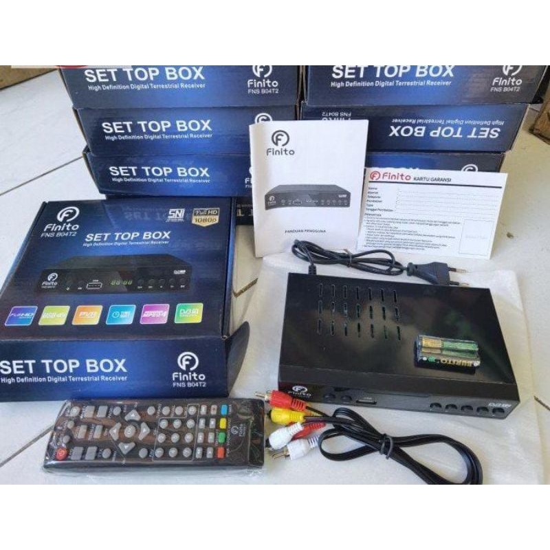 Jual STB (Set Top Box) TV Digital FINITO/Pioline/Hinomaru/Receiver ...
