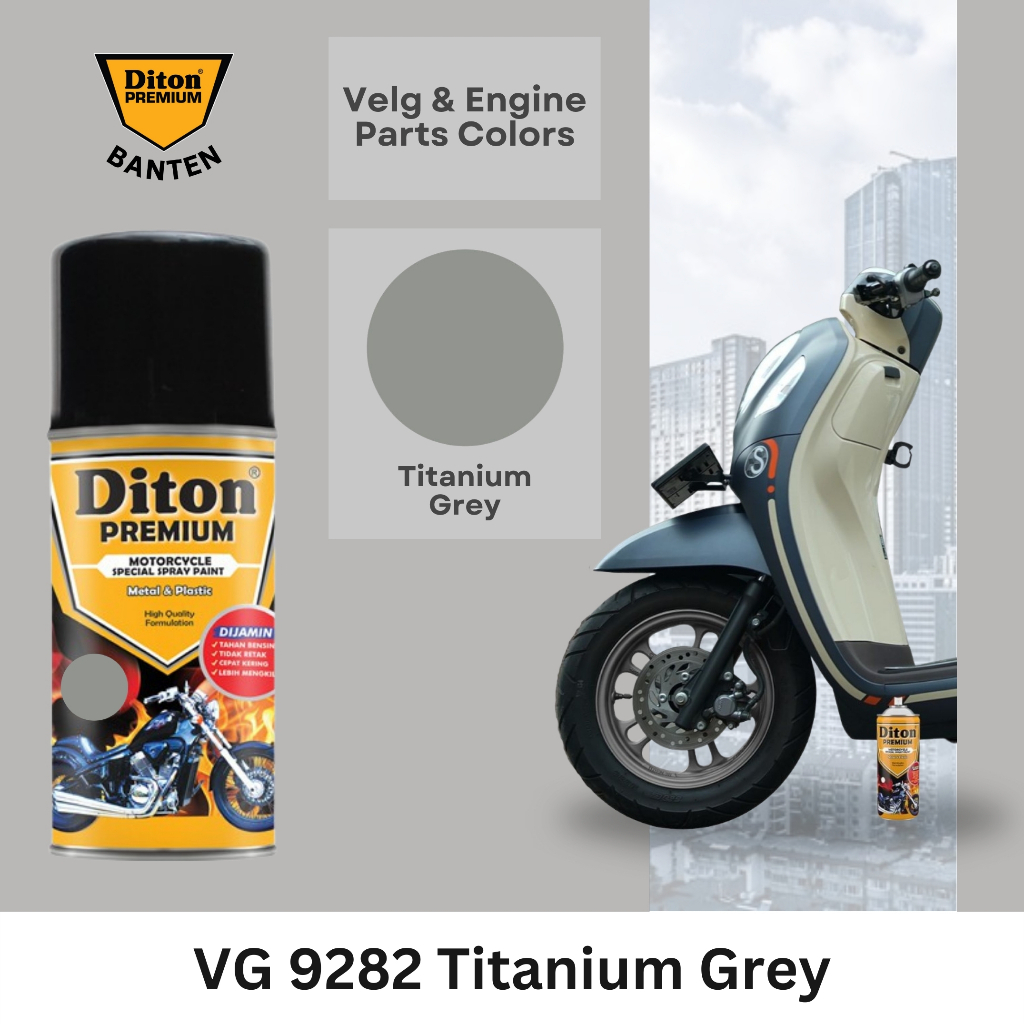 Jual Diton Banten - Cat Semprot Velg & Engine Parts Colors (VG 9282 ...