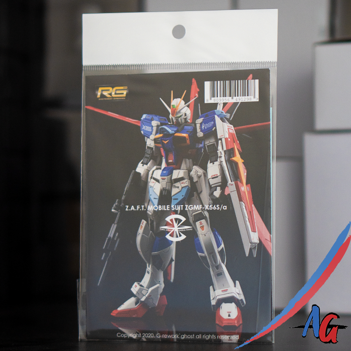 Jual G-Rework RG Force Impulse Gundam Water Decal Sticker | Shopee ...