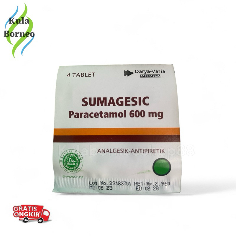 Jual SUMAGESIC Paracetamol 600 mg | Shopee Indonesia