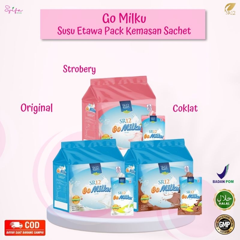 Jual Susu etawa kemasan sachet/ gomilku sachet/gomilku pack | Shopee ...