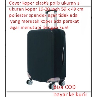 Jual Tren Kekinian Cover koper elastis polis ukuran s ukuran koper 192 ...
