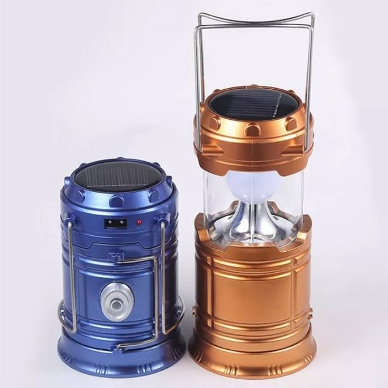 Jual Senter Camping Tarikan 5800T / Lentera Emergency Tarikan / Lampu Senter Solar Cell Tenaga ...