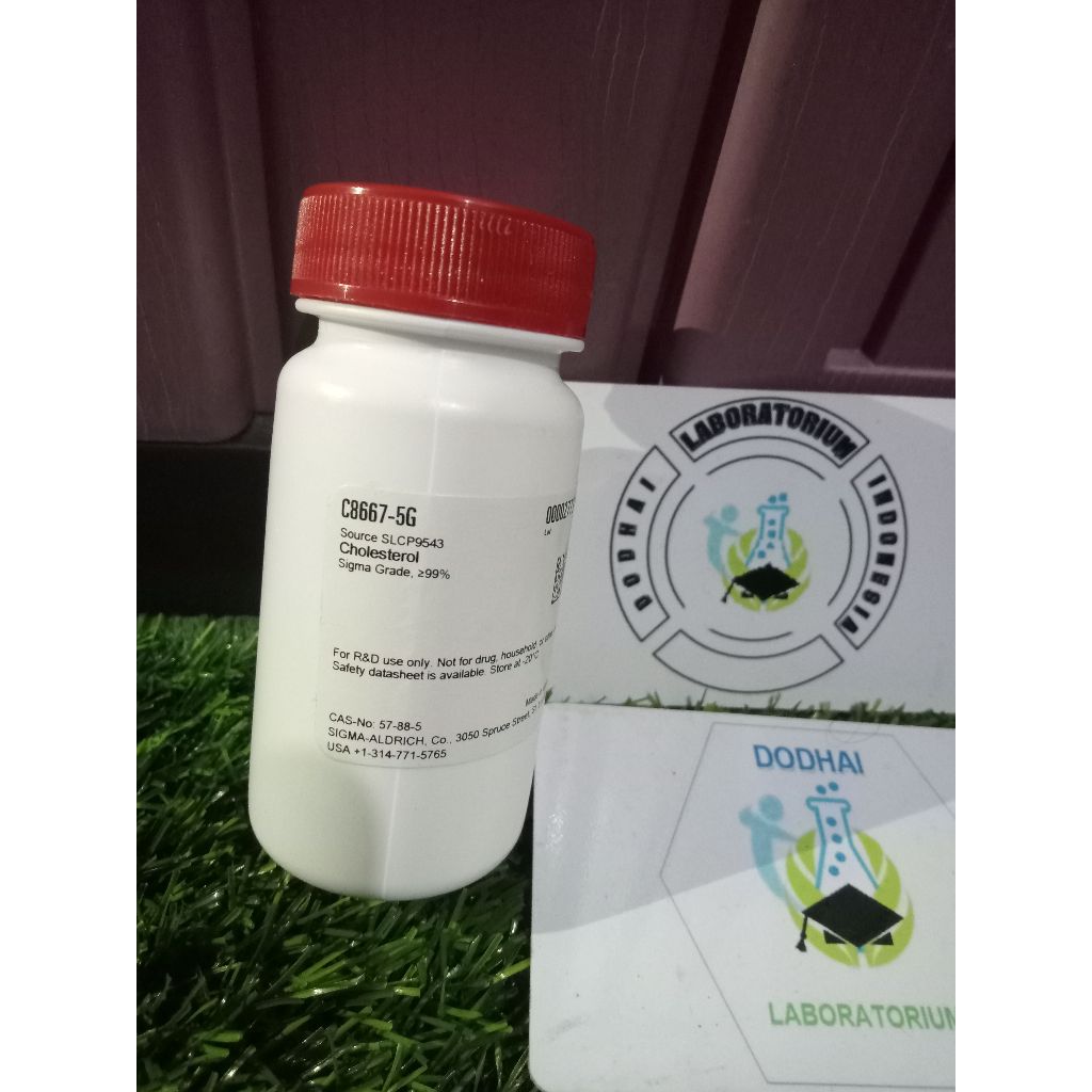 Jual CHOLESTEROL FOR ANALYSIS,CHOLESTEROL PURE,CHOLESTEROL eceran 1g ...