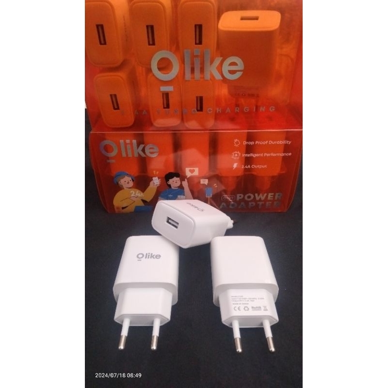 Jual Olike C109 Power Adapter 2.4A | Shopee Indonesia