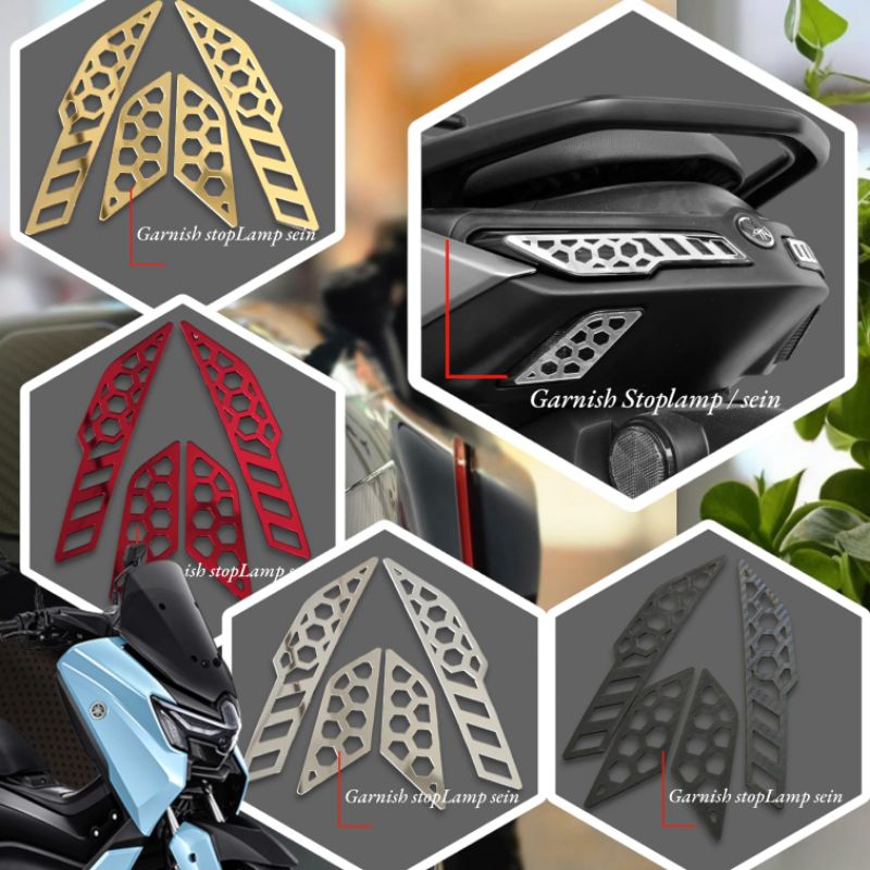 Jual garnish aksesoris new nmax turbo 2024 cover garnish nmax turbo ...