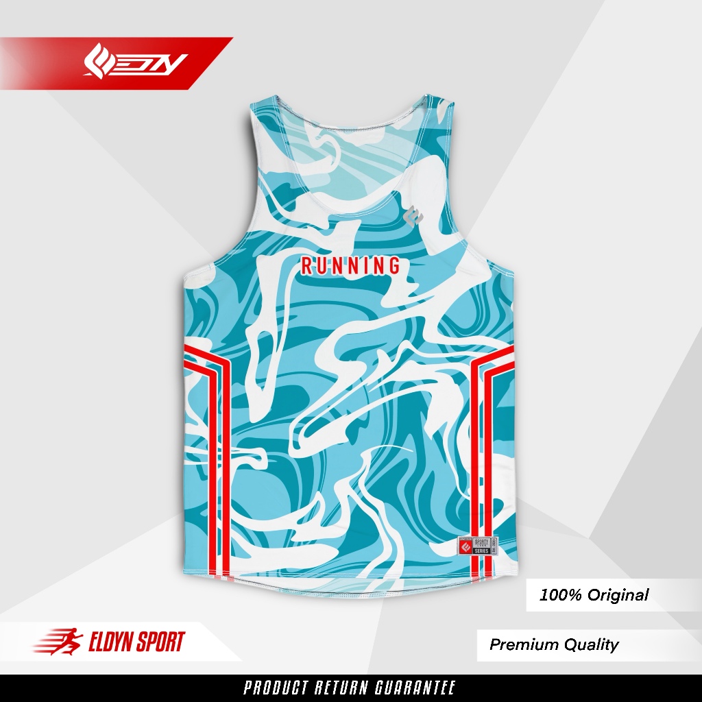 Jual Eldyn Sport Jersey Singlet Olahraga Pria Fullprinting | SGT50 ...