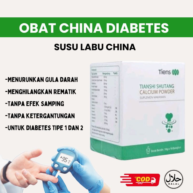 Jual SUSU LABU CHINA DIABETES/GULA DARAH-Shutang Diabetes untuk ...
