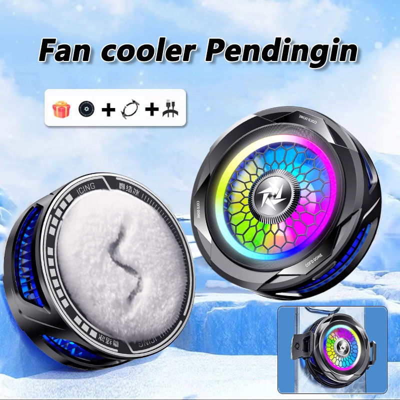 Jual Cooling Fan Cooler Fan cooler Pendingin HP Untuk Game Radiator Fan ...