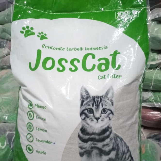 Jual Istimewa Pasir JossCat 25 Litter Pasir Kucing Gumpal Wangi ...