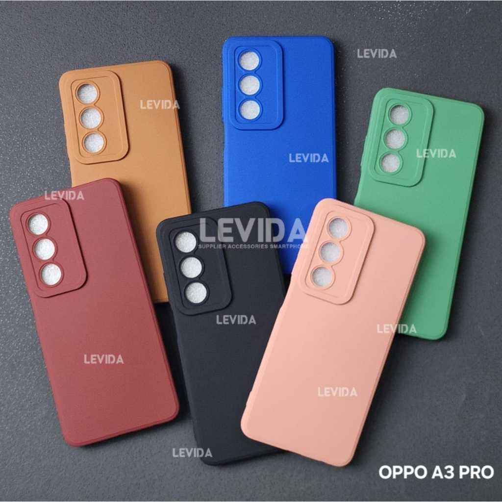 Jual Oppo A3 Pro 5G case Pro Kamera Warna Macaron Case Oppo A3 Pro 5G ...
