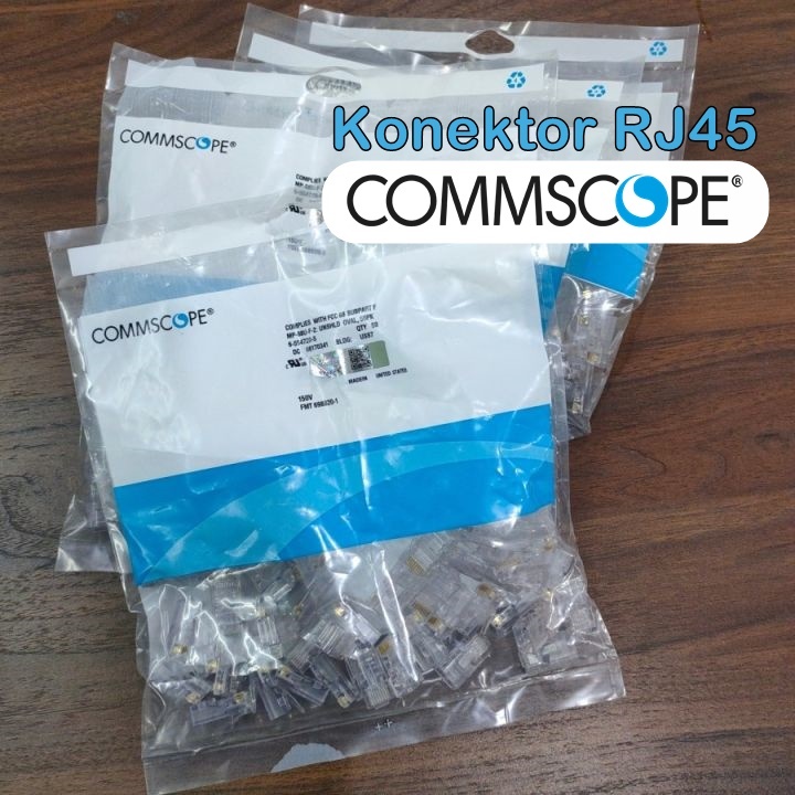 Jual Connector RJ45 Commscope Isi 5pcs | Shopee Indonesia