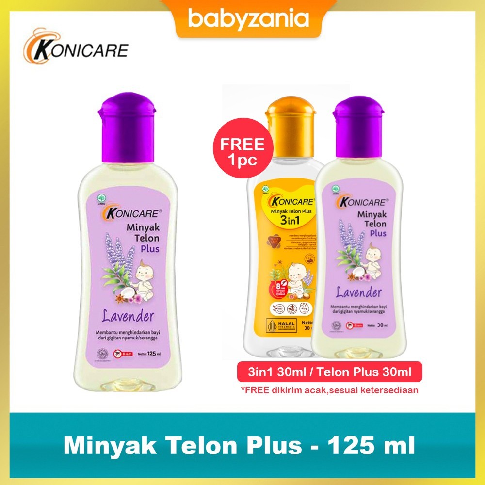 Jual Konicare Minyak Telon Plus 125 ml - FREE 30 ml | Shopee Indonesia