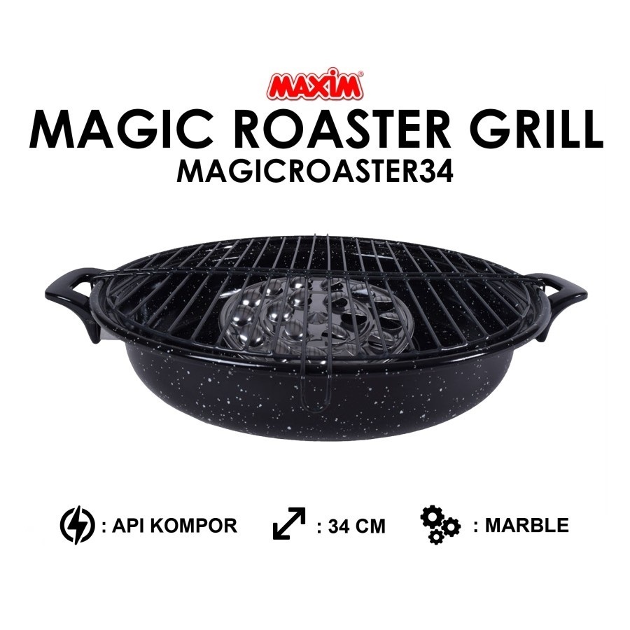 Jual Maspion MAGICROASTER34 Magic Roaster Grill Alat Pemanggang ...
