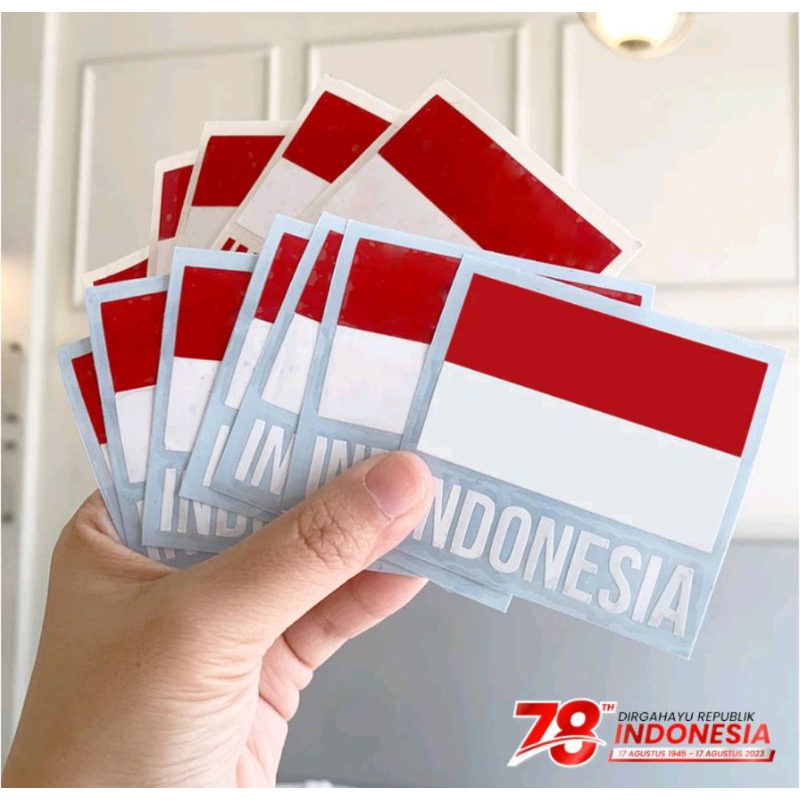 Jual sticker kemerdekaan STICKER BENDERA RI sticker indonesia | Shopee ...