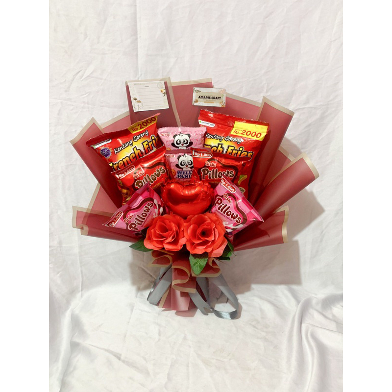 Jual bucket snack bucket bunga bucket boneka untuk hadiah wisuda ...