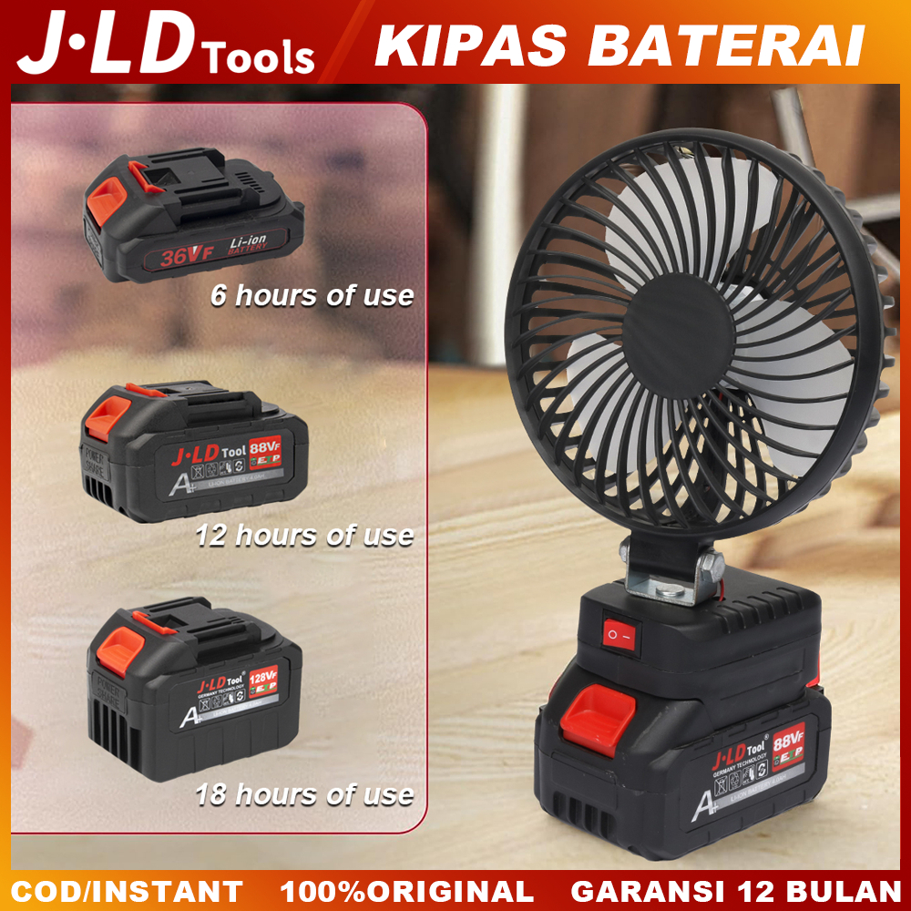 Jual JLD Kipas listrik baterai kipas emergency Mini Fan Portable ...