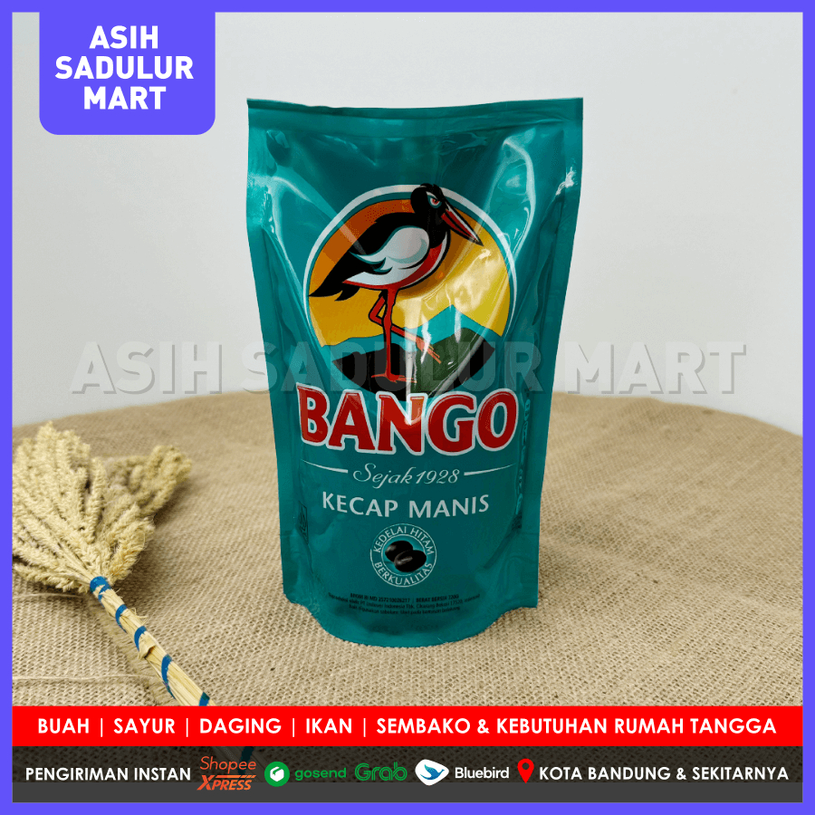 Jual Kecap Manis Bango 550g / 720g / 520g Hitam Manis | Hitam Gurih ...