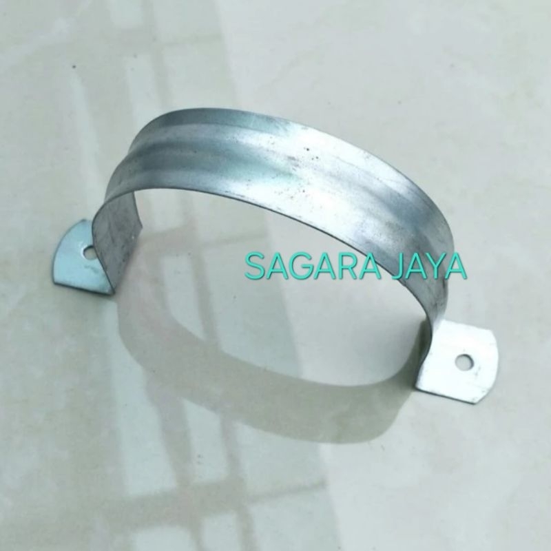 Jual Klem dinding omega 3 in pipa cerobong asap flexible ducting 3 ...