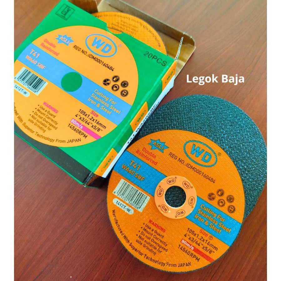 Jual Resibon WD Batu Gurinda Potong WD Batu Gerinda WD Potong Besi 1 ...