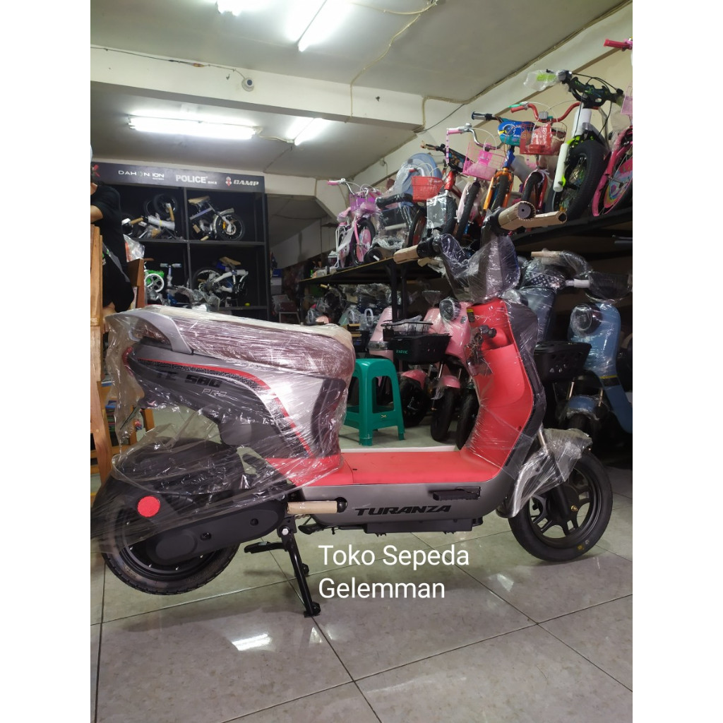 Jual SEPEDA LISTRIK TURANZA TE 580 PRO BY PACIFIC 500 WATT ELECTRIC E ...