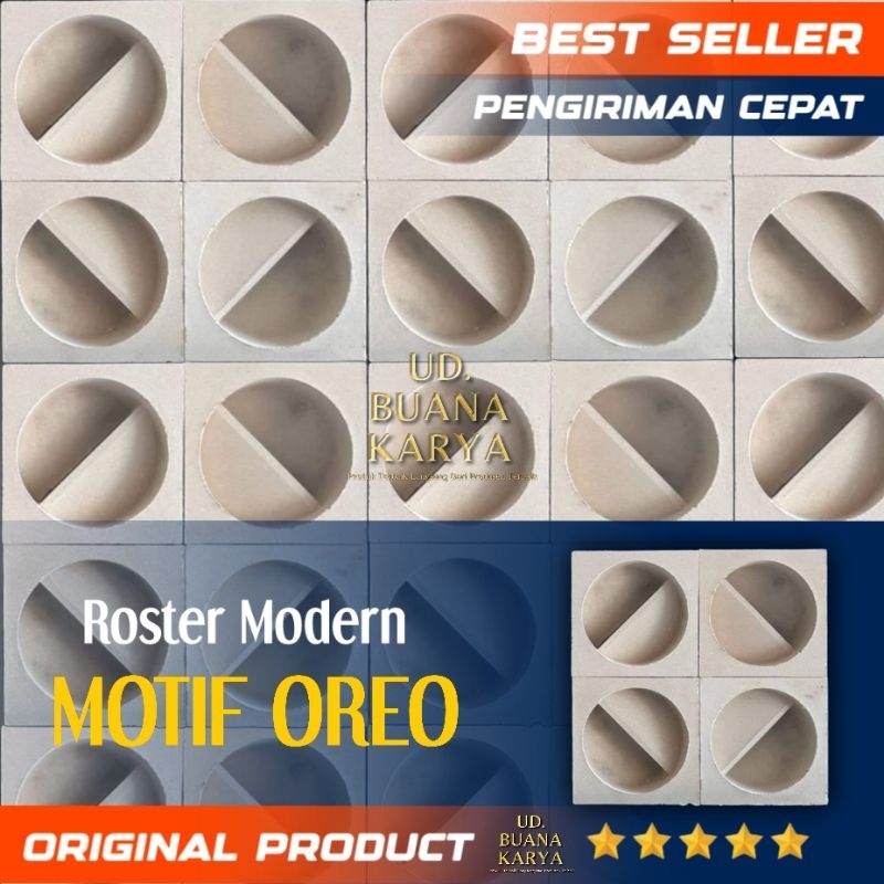 Jual Roster Modern / Roster Bulat Oreo / Roster Beton Minimalis ...