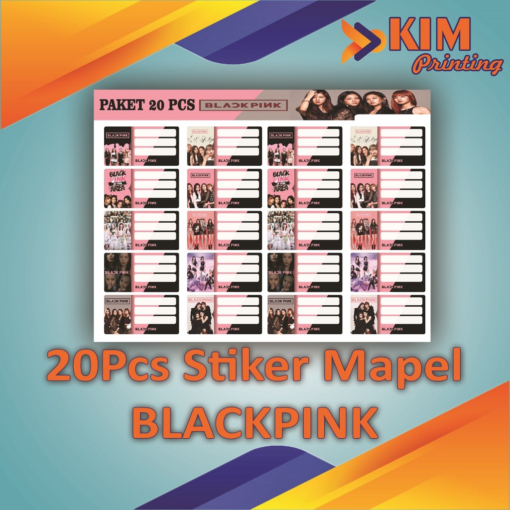 Jual (20PCS) STIKER LABEL BUKU PELAJARAN / / STIKER LABEL NAMA BUKU ...