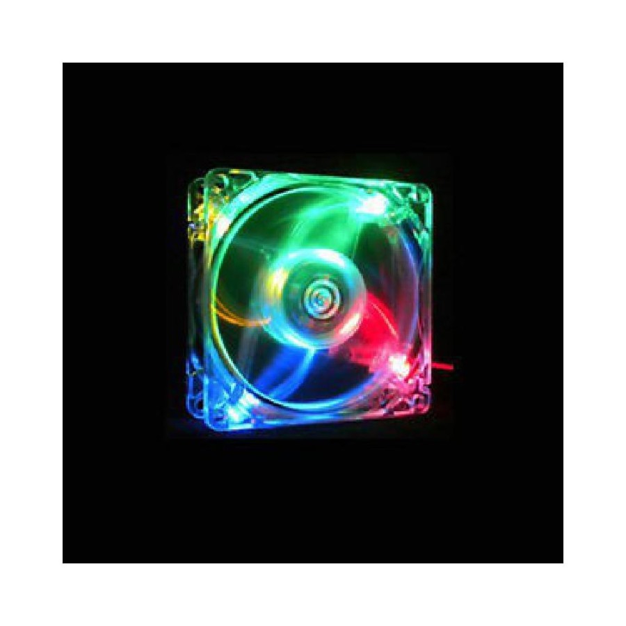 Jual fan casing pc 8cm transparan - fan case 8cm RGB | Shopee Indonesia