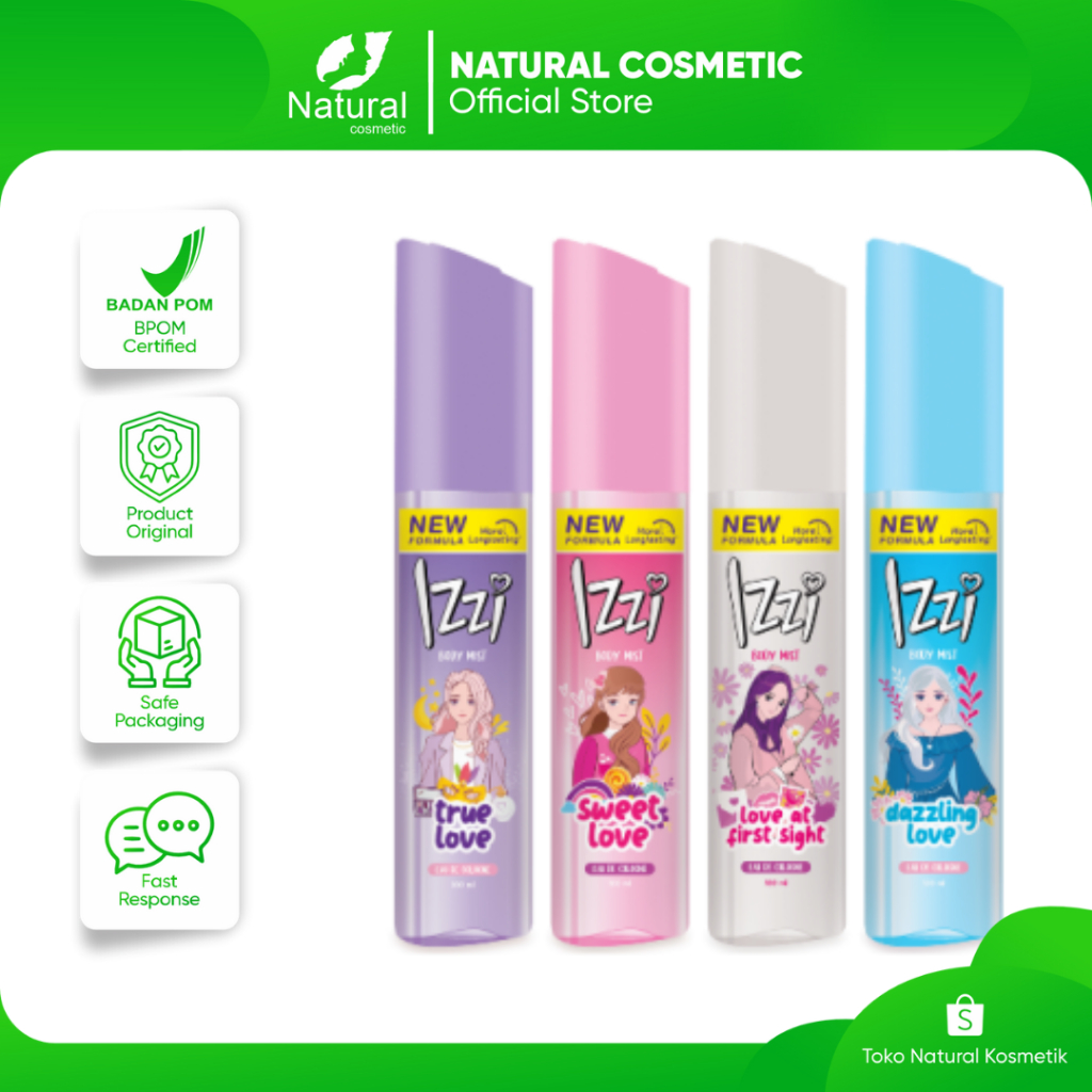 Jual Izzi Body Mist Eau De Cologne 100 ml | Shopee Indonesia