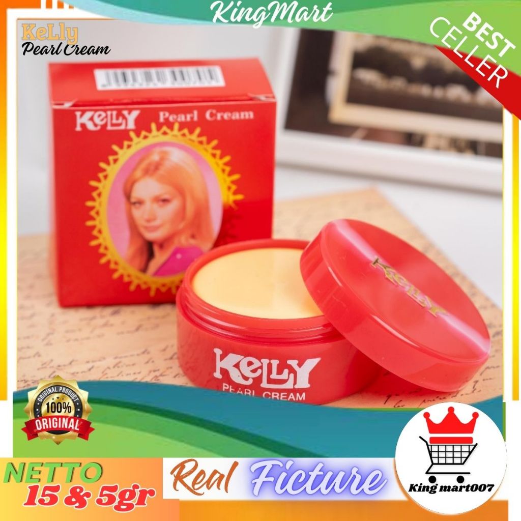 Jual Kelly Pearl Cream 15g dan 5gr Original BPOM | Shopee Indonesia