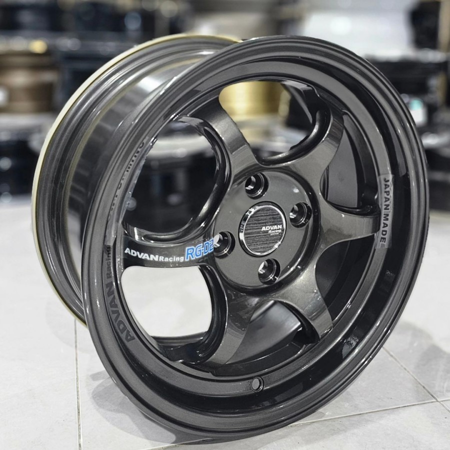 Jual velg mobil ring 15 ADVAN RG D2 FLOW FORMING velg r15 lebar 7 et 35 jazz yaris ignis freed ...