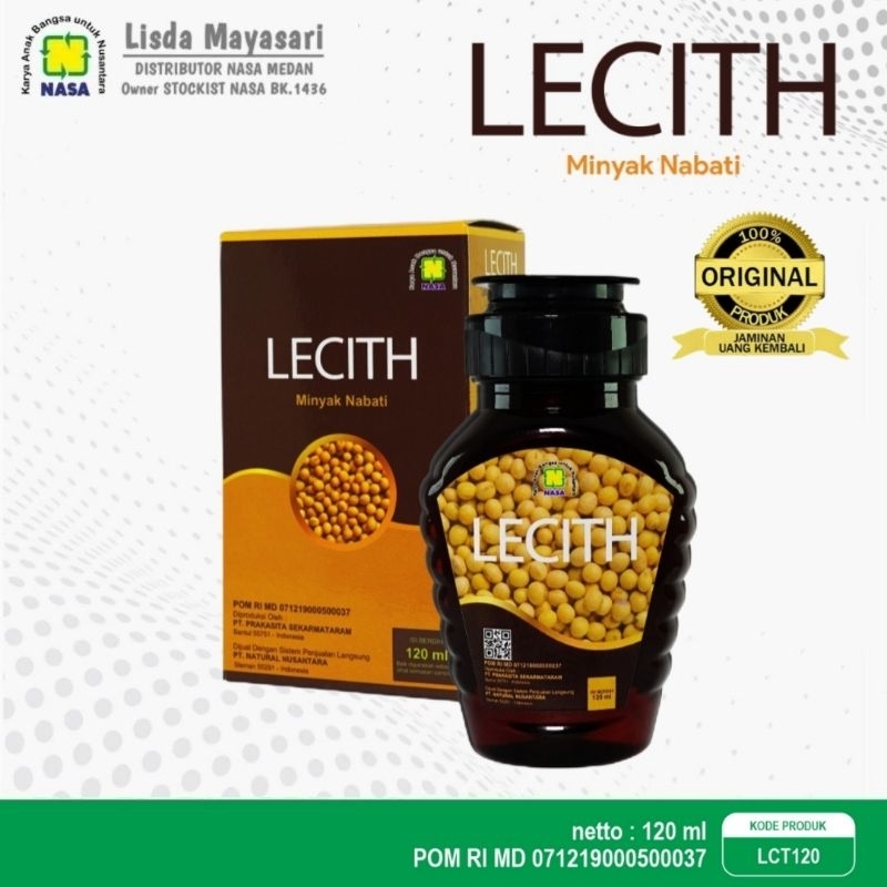 Jual LECITH Asli Original NASA Official Store Shop LCT120 Lecithin ...