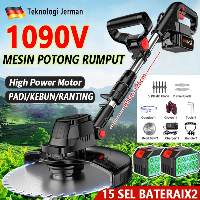 Jual Mesin Potong Rumput Batrai 1090V/588V Mesin Pemotong Rumput ...
