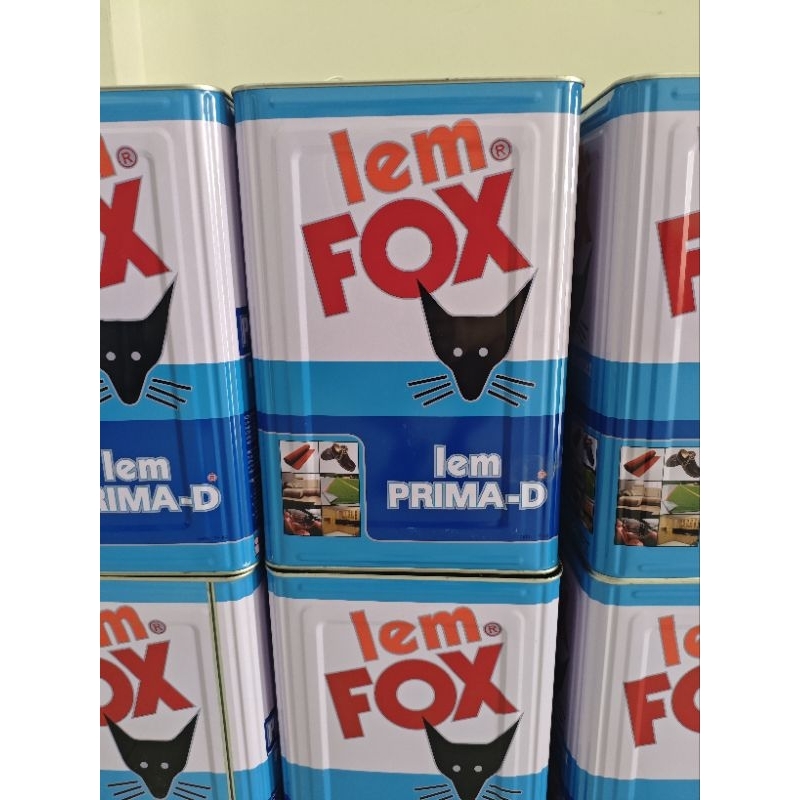 Jual Lem Fox Prima D 14 kg (Blek) | Shopee Indonesia