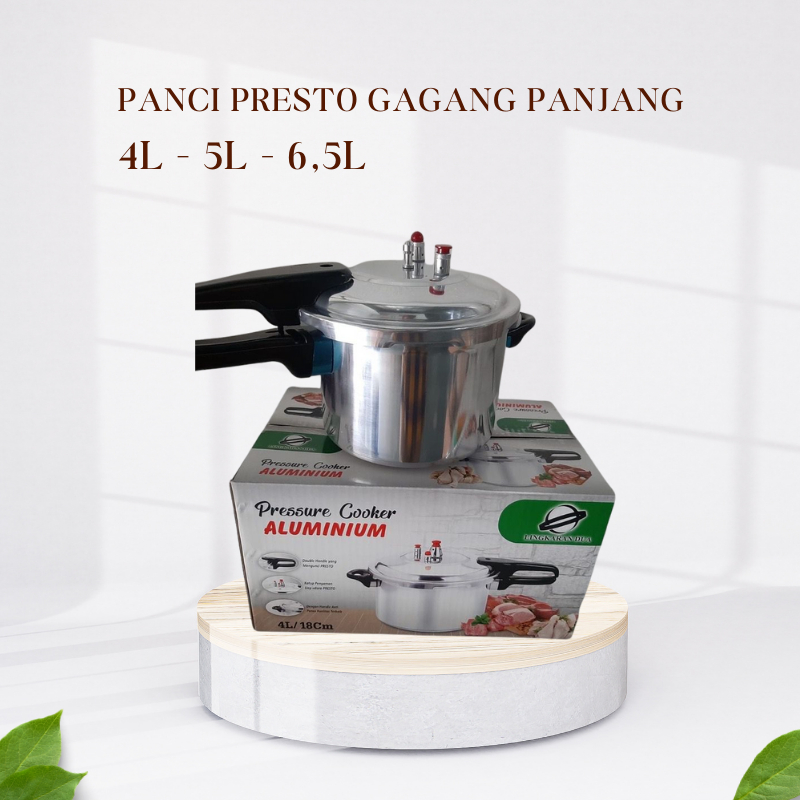 Jual Panci Presto Kapasitas 5 liter Murah dan Berkualitas Pressure Cooker +Steamer Panci Presto ...