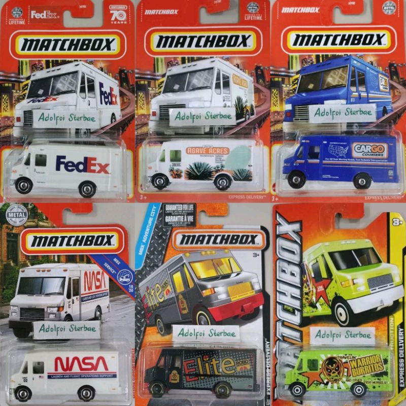 Jual matchbox express delivery adventure city elite robo mechanics ...