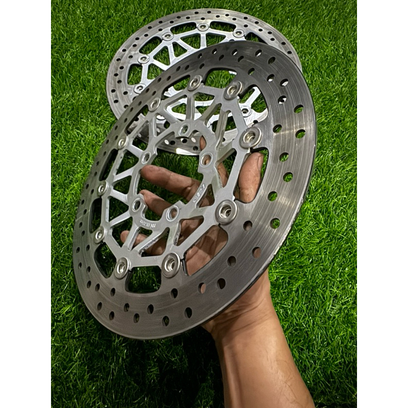 Jual Disc piringan cakram depan sunstar TRIUMPH silver original lepasan ...