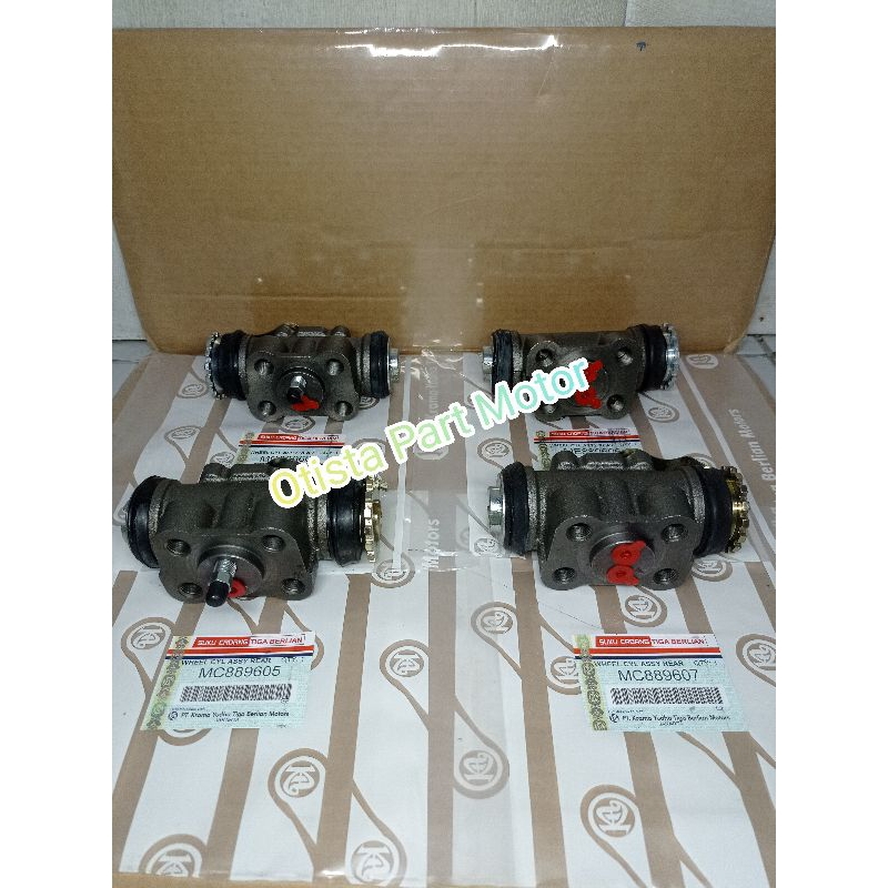 Jual WHEEL CYLINDER BAK MASTER REM RODA BELAKANG SET MITSUBISHI CANTER ...