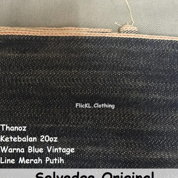 Jual Limited Bahan Kain Selvedge Bobber 16oz Bekaro Bratatex Jeans ...