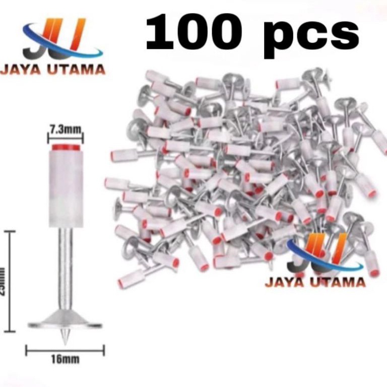 Jual Langsung Beliii 1 Pcs Isi ulang Paku Beton Stampset Paku Washer ...