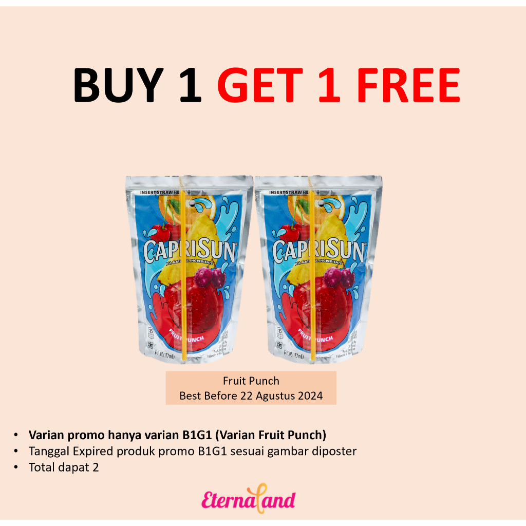 Jual Capri Sun Drinks - minuman caprisun impor USA | Shopee Indonesia