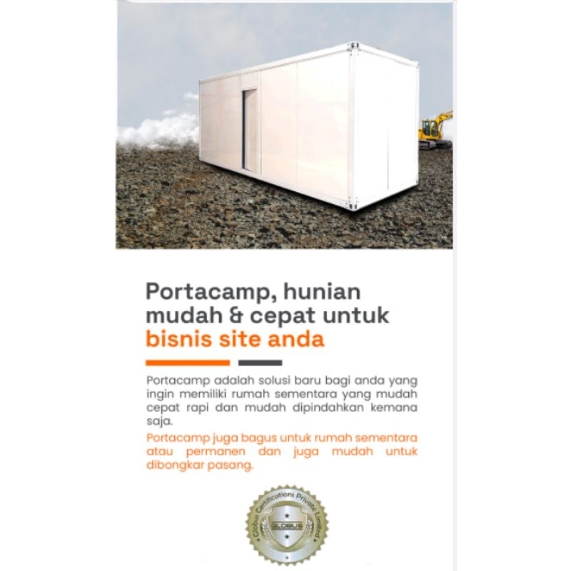 Jual Folding Container Office/Mess/House - Knockdown | Shopee Indonesia